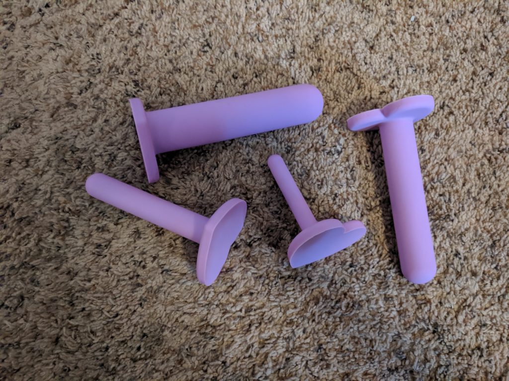 Sex Toy Review - Blush Wellness 4 Piece Dilator Kit - Open Bobs BB